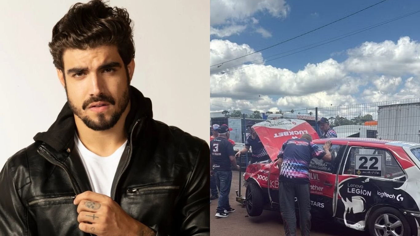 Caio Castro se envolve em acidente durante treino da Cascavel de Ouro ...